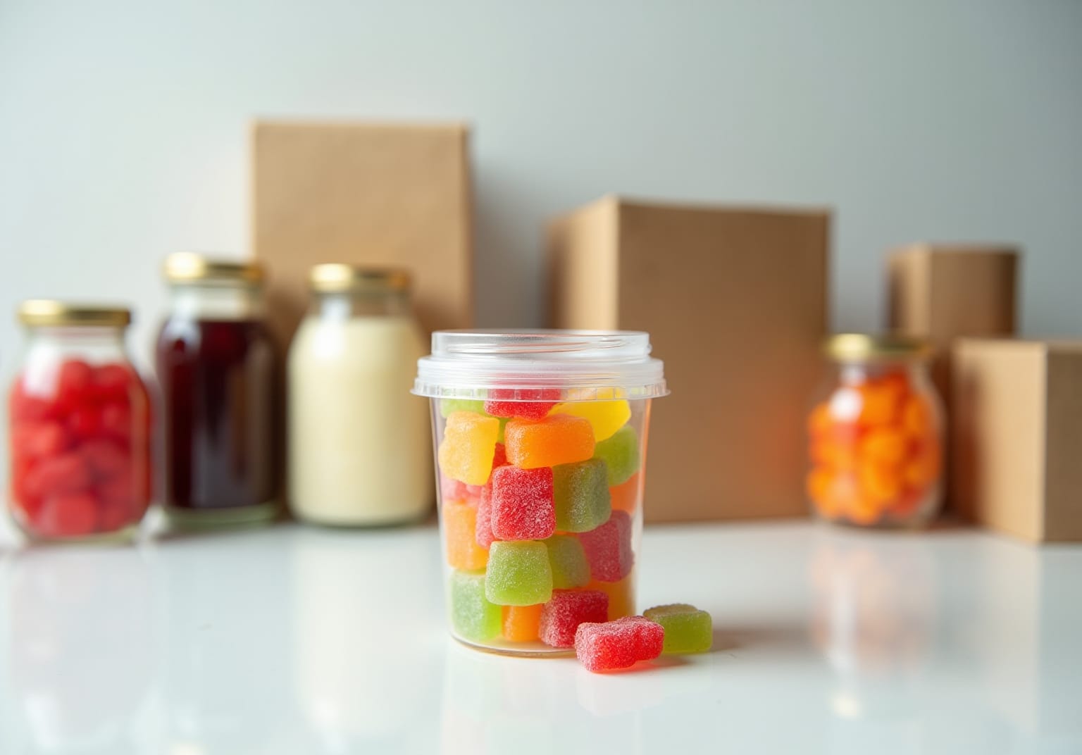 Gummy Bear Plastic Containers vs. Traditional Packaging: Key Insights